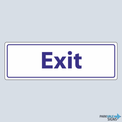 Exit Door Sign | eBay UK