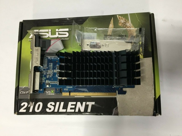 ASUS NVIDIA GeForce 210 (EN210 SILENT/DI/1GD3/V2(LP)) 1GB / 1GB (max ...