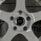 17x9 5x114.3 +20 MST MT07 GLOSS WHITE 5 SPOKES MACHINE LIP GOLD RIVET ...