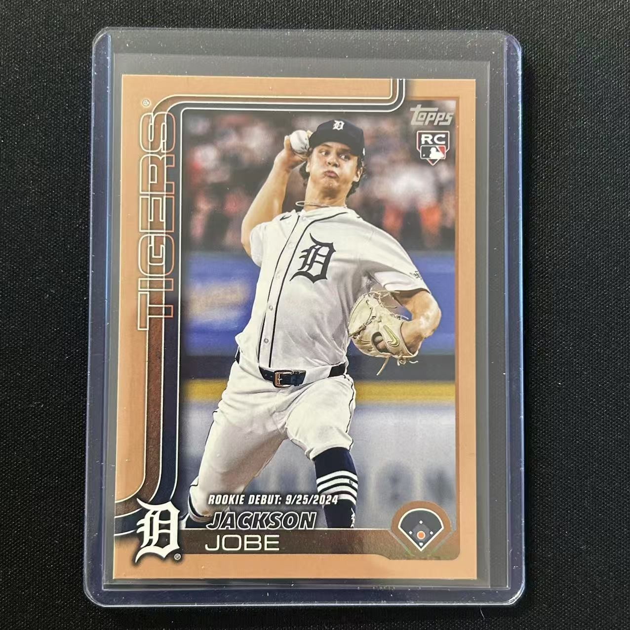 🔌IU 2025 TOPPS UPDATE SERIES BASEBALL DEBUT GOLD /2025 RC JACKSON JOBE ...