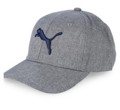 Puma “SnapBack” Men’s Pre-Curved Bill Hat Charcoal, Gray,/Navy Blue ...