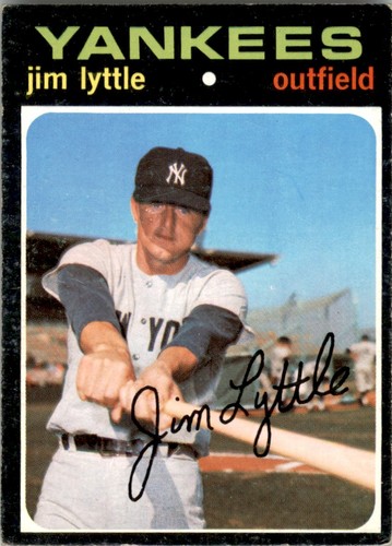 1971 TOPPS JIM LYTTLE NEW YORK YANKEES #234 VG/EX-EX | eBay
