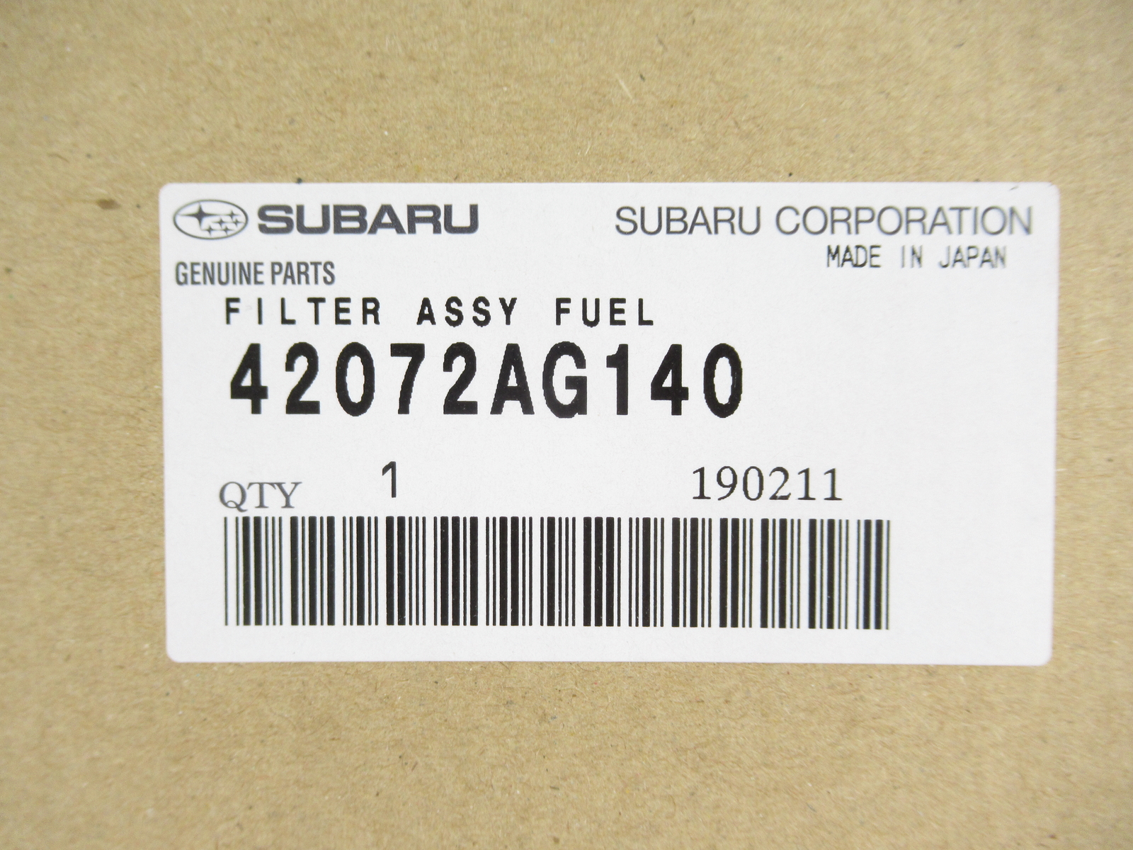 Genuine OEM Subaru 42072AG140 Fuel Pump Filter Assy | eBay