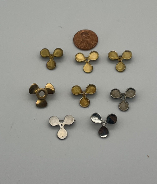 Vintage US Navy Machinist Mate Propeller Insignia Pins Antique Military ...