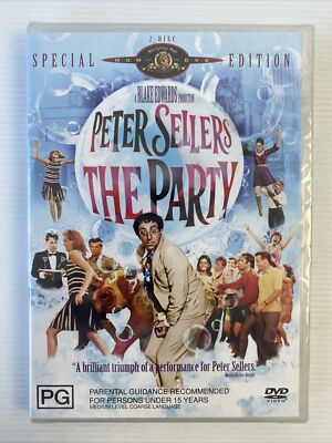 The Party (Special Edition, DVD, 1968) Peter Sellers - Brand New Sealed ...