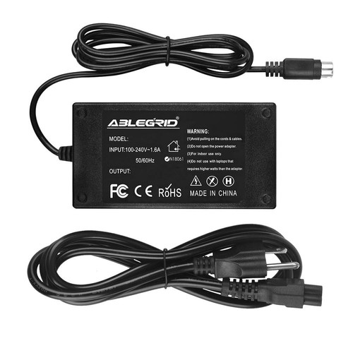 4-Pin AC Adapter Charger for Power-tek SWPP-12006000-W SWPP-12006000 ...