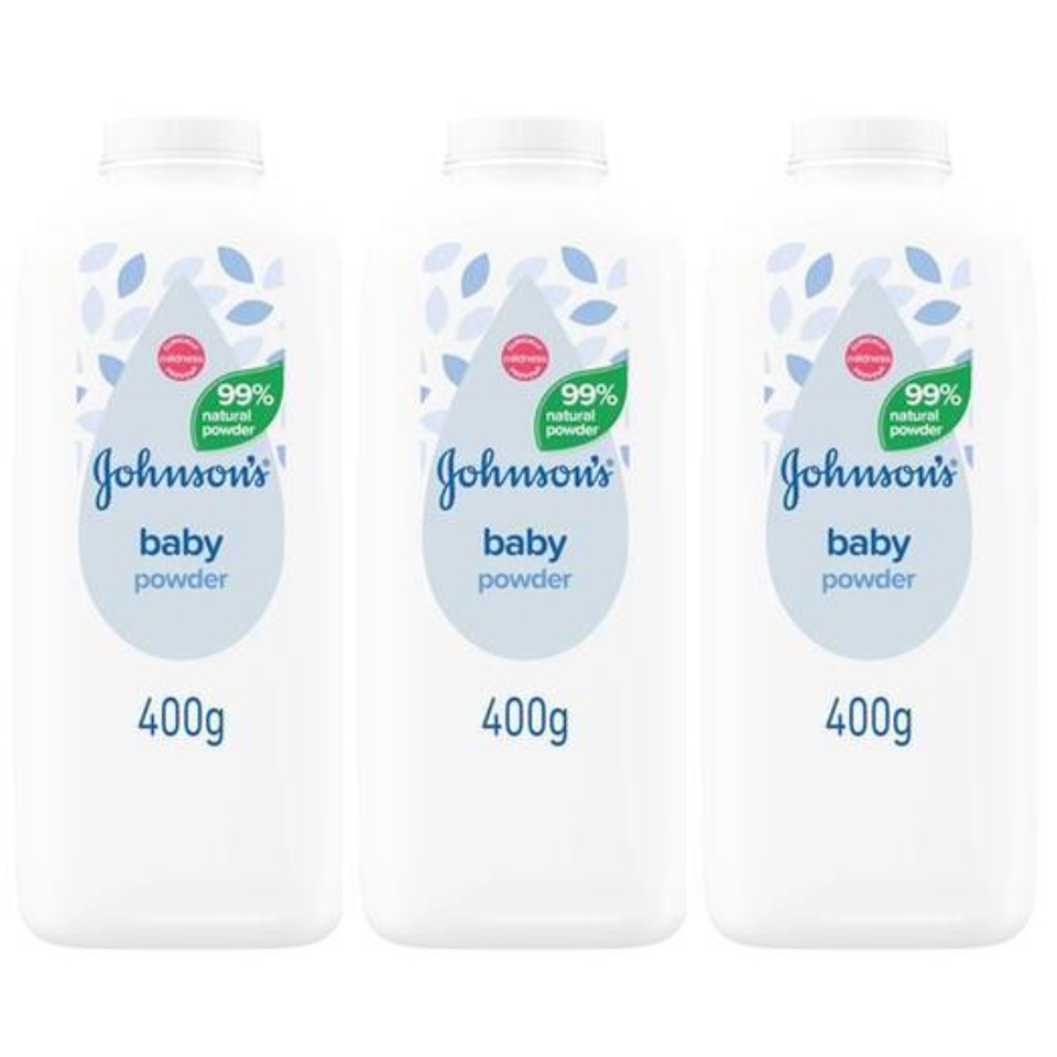 Johnson's Natural Baby Powder 400g, Choose Type | eBay UK