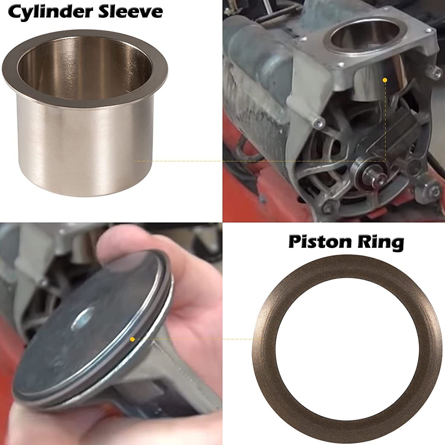 KK-4835 Air Compressor Piston Kit for Porter Cable Craftsman Devildiss ...