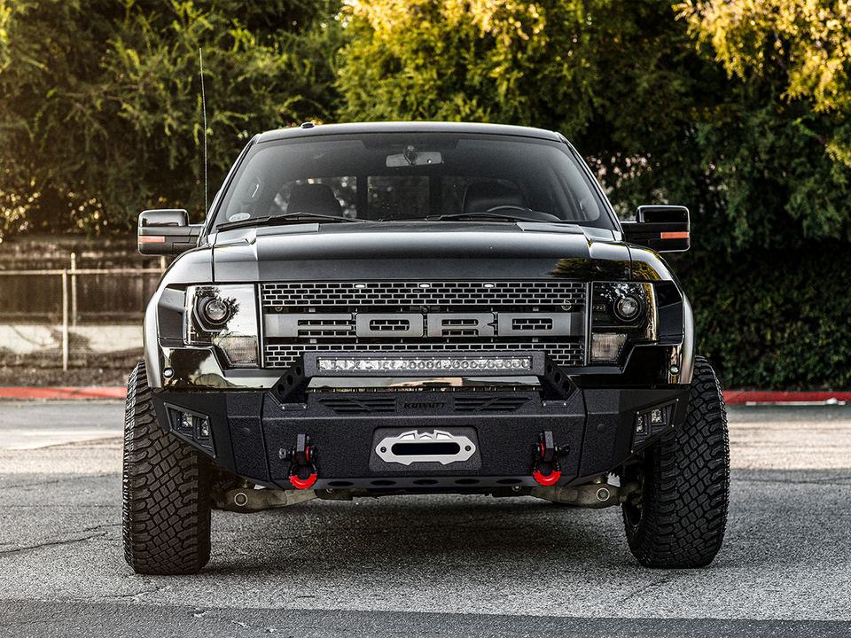 Vijay For 2010-2014 Ford F150 SVT Raptor Front/Rear Bumper W/Winch ...