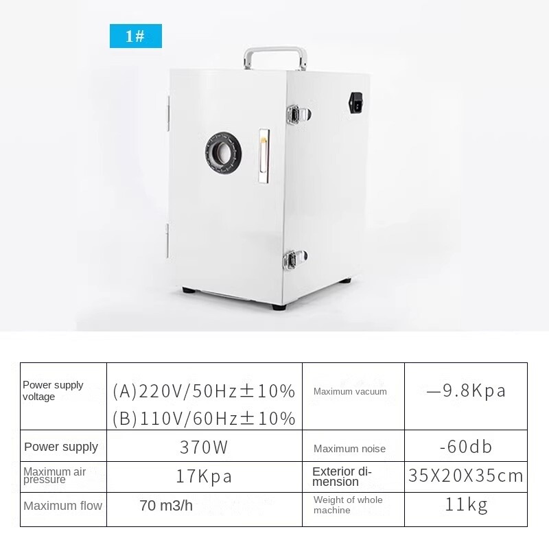 Dental Vacuum Cleaner Single Hole Double Hole Bass Dust Collector High ...