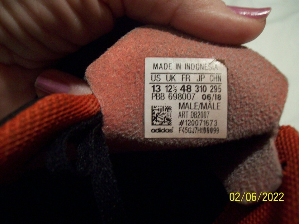 ADIDAS PREDATOR BLACK SOCCER CLEATS - PBB 698007 - MEN'S SIZE 13 FREE ...