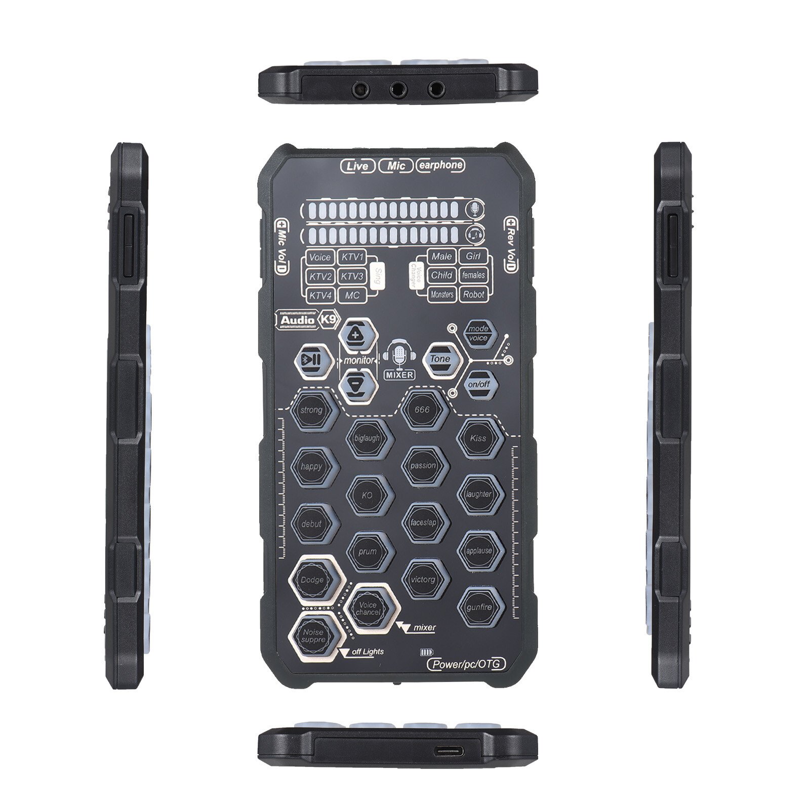 Live Sound Handheld Portable DSP Sound Effect Device U6B5 | eBay