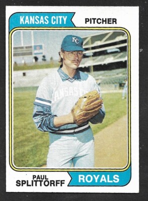 1974 TOPPS #225 Paul Splittorff KANSAS CITY ROYALS EX+ A | eBay