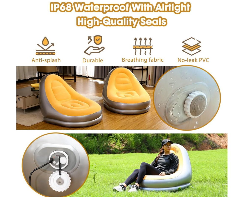 PZ2 Inflatable Couch: Your Portable Throne! | eBay