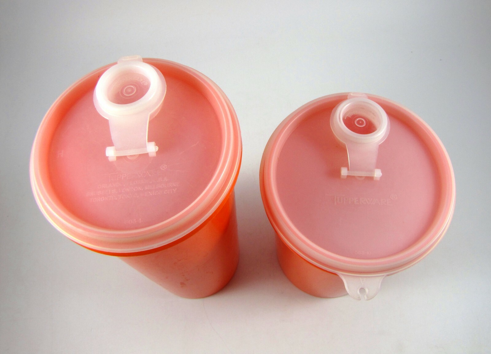 Vintage Lot of 3 Tupperware Beverage Containers Drink Juice Water | eBay