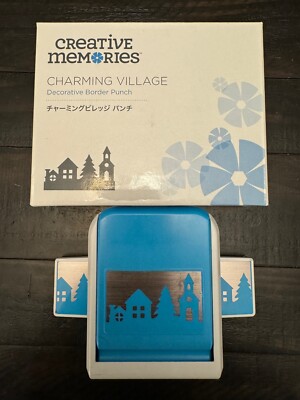 Creative Memories CHARMING VILLAGE Decorative Border Punch - Retired ...