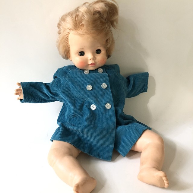 Vintage 1969 Effanbee Baby Doll Sweetie Pie Brunette 16" # 9469 for ...