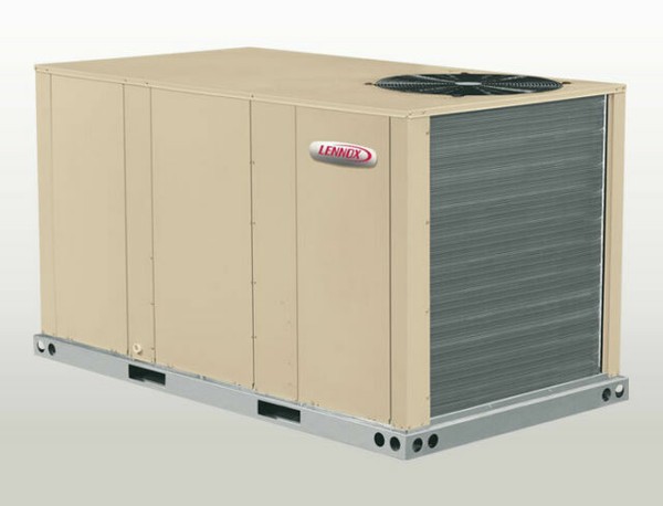 LENNOX 2 Ton Package Unit AC RTU 230v 1ph Gas Heat W/economizer KGA ...