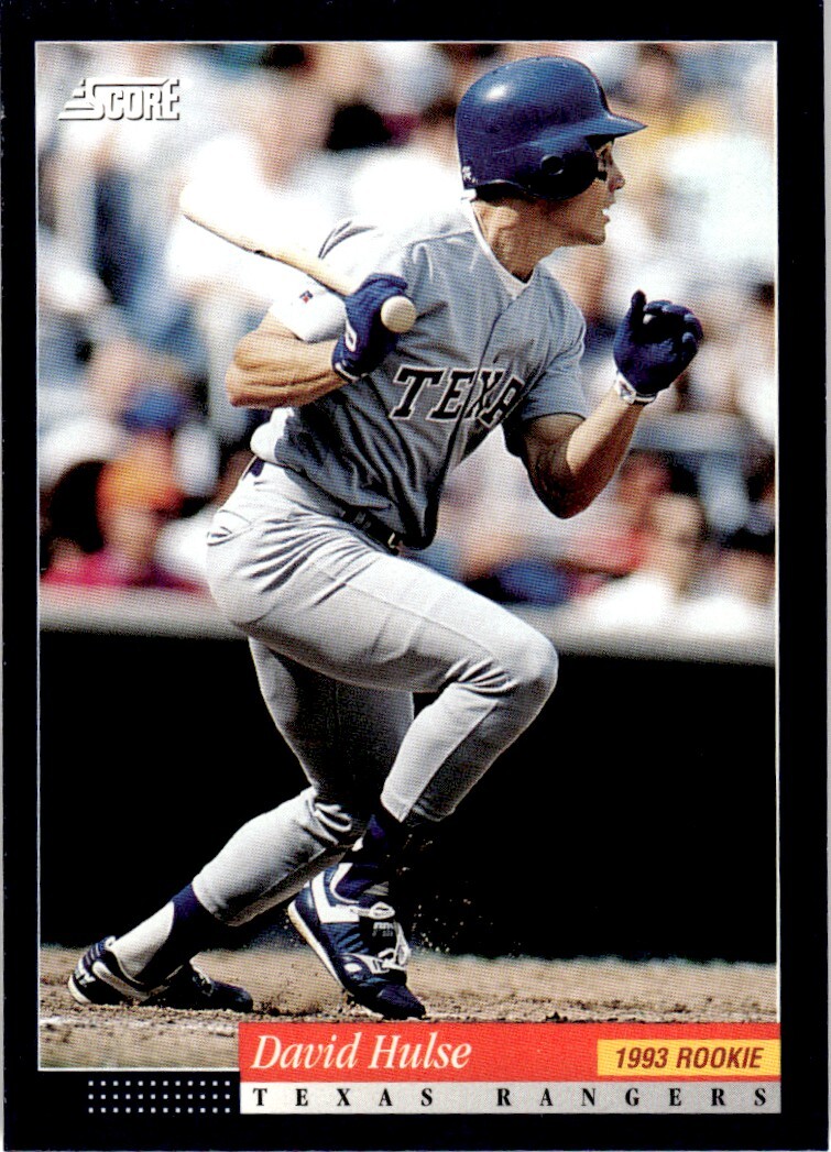 David Hulse #523 Texas Rangers 1994 Score Baseball Card | eBay