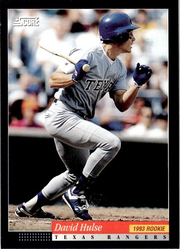 David Hulse #523 Texas Rangers 1994 Score Baseball Card | eBay
