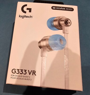 Logitech G333 VR Oculus Ready earbuds - NEW! | eBay