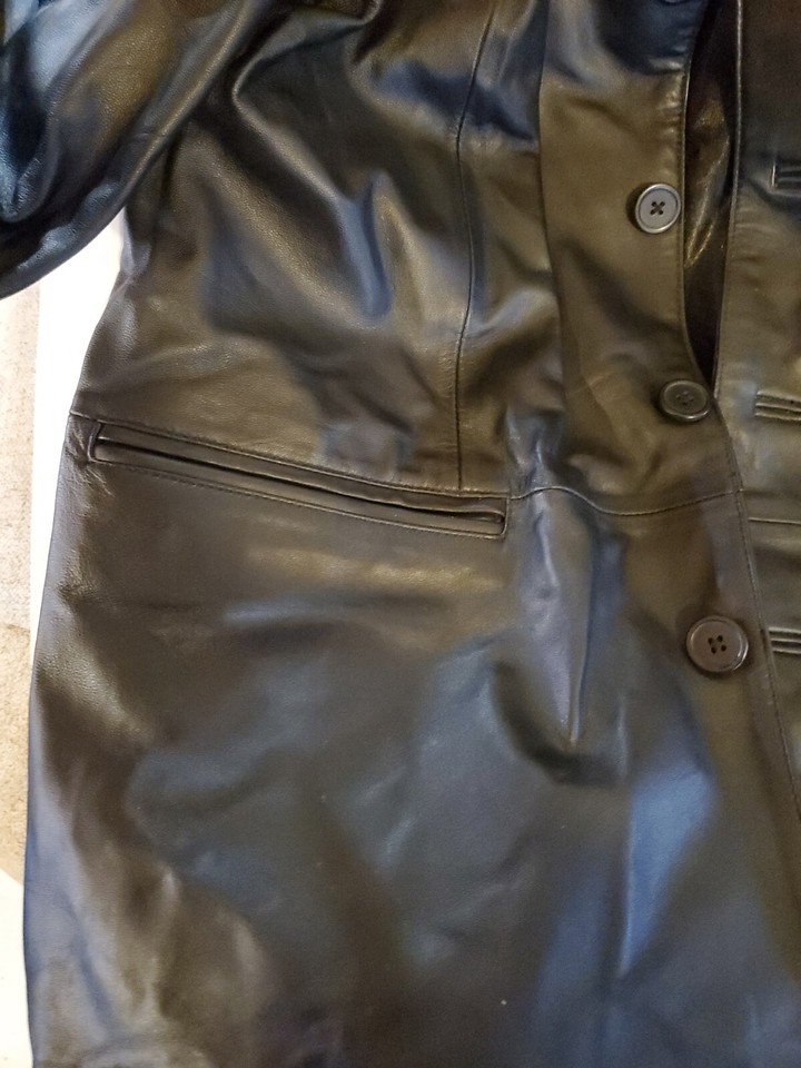 Field Tested Guide Gear Mens Large Leather Jacket | eBay