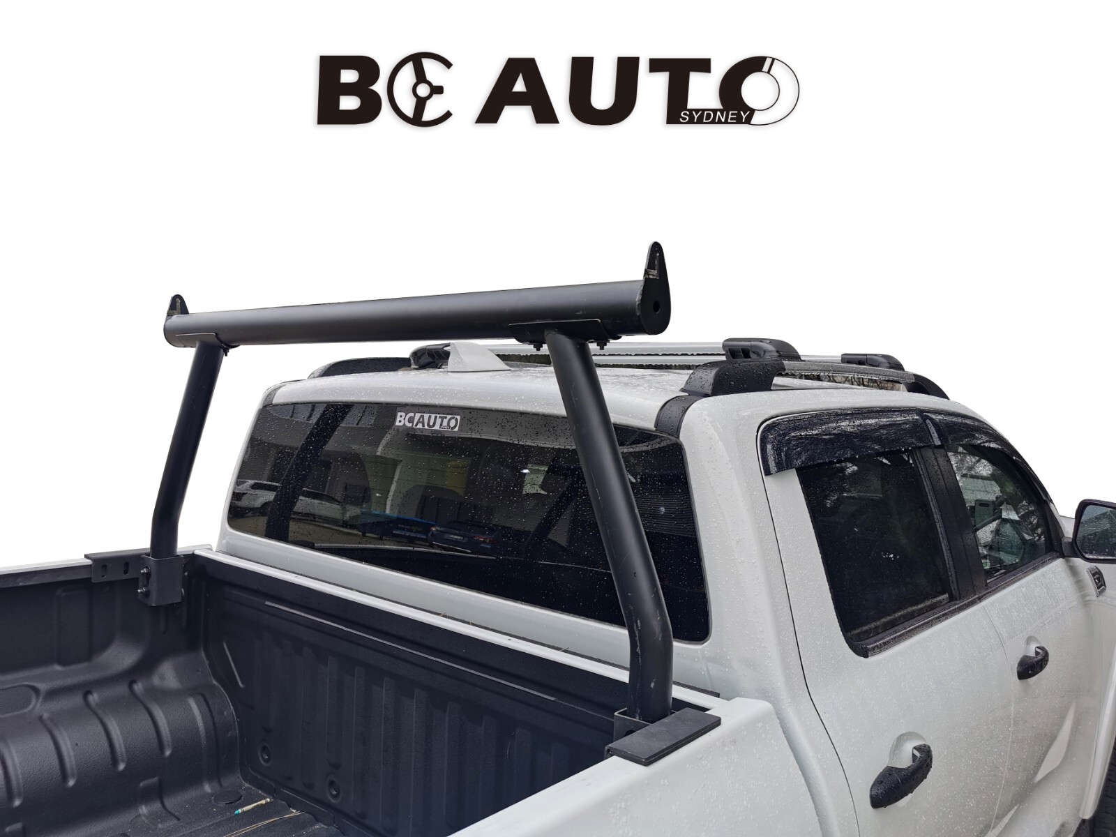 2 * Black Steel Ladder Rack for ISUZU D-Max 2020-24 150kg Loading | eBay