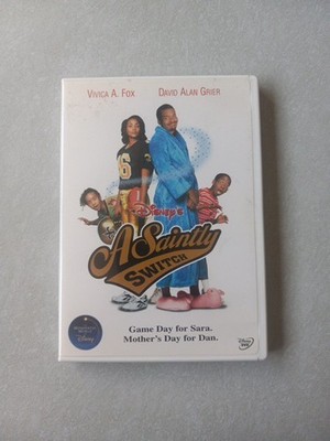 A Saintly Switch (DVD, 2004) Rare OOP Disney David Alan Grier Vivica A ...