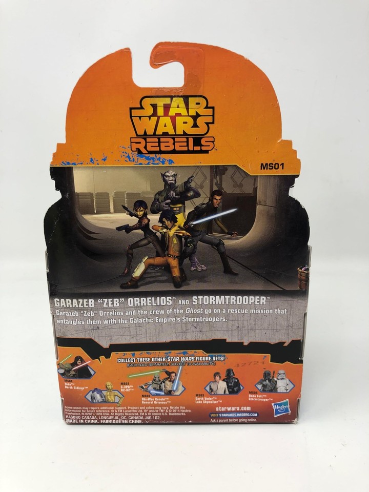 Star Wars Mission Series Figure Set Garazeb Zeb Orrelios and ...