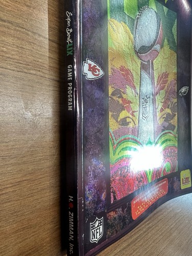 Super Bowl LIX 59 Official National Game Program Eagles Chiefs Kendrick ...