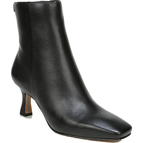 Sam Edelman Womens Lizzo Black Mid-Calf Boots Shoes 6.5 Medium (B,M ...