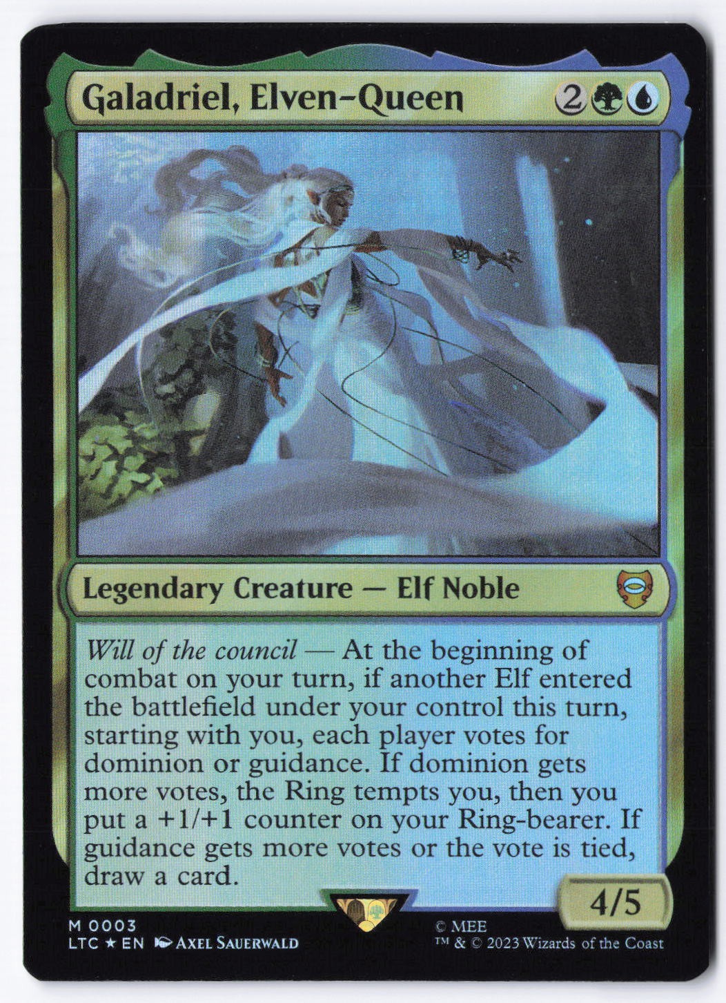 Galadriel, Elven-Queen M Commander: The Lord of the Rings: Tales of ...