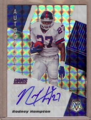 2020 PANINI MOSAIC PRIZM RODNEY HAMPTON AUTO!! | eBay