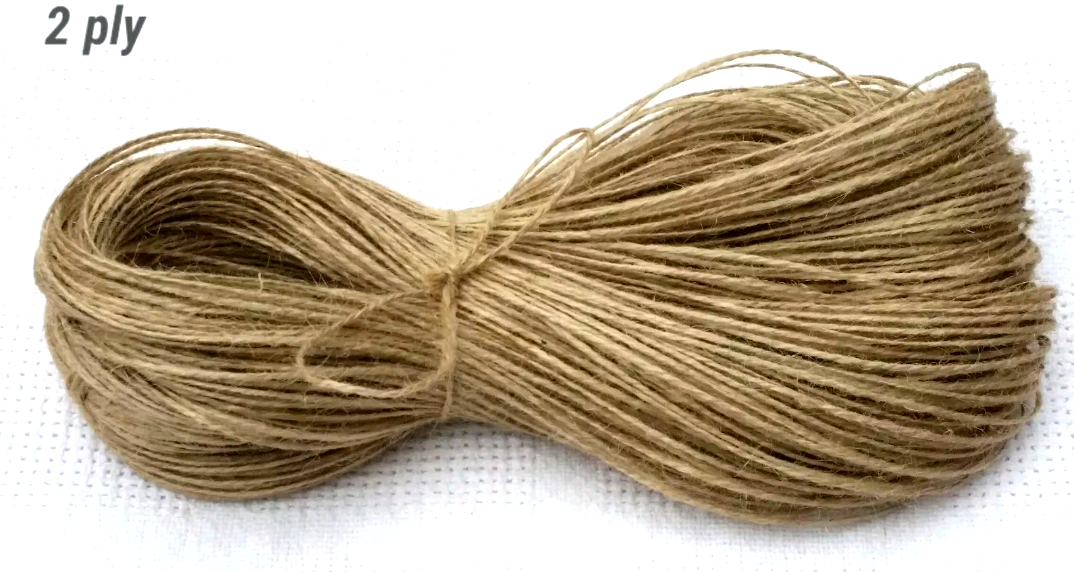 1m-1000m 1/2/3 ply Natural Brown Soft Jute Twine Sisal String Rustic ...