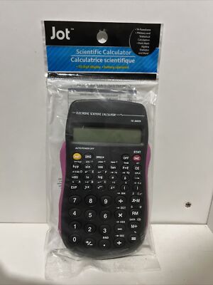 NEW SCIENTIFIC CALCULATOR BY JOT- POCKET SIZE 10 DIGIT DISPLAY (SEALED ...