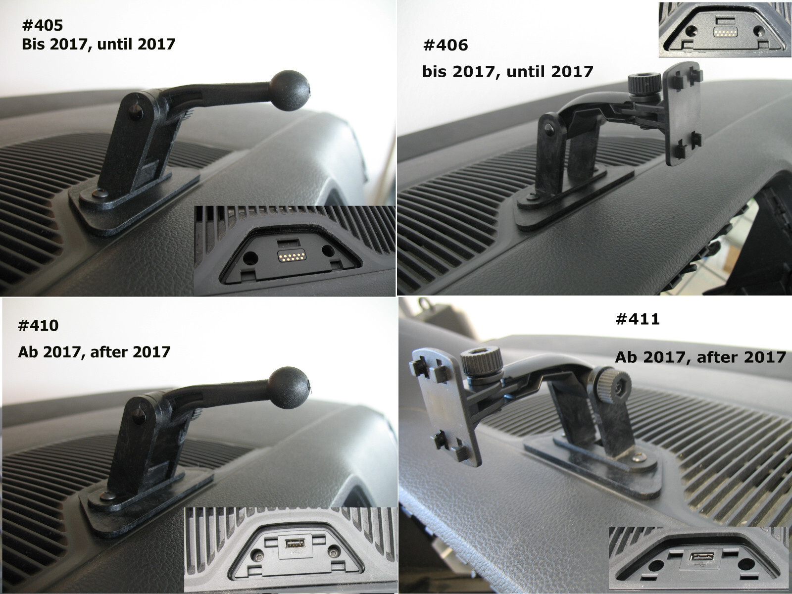 Compatible with VW Up Skoda Citigo Seat Mii Ibiza dashboard mount ...