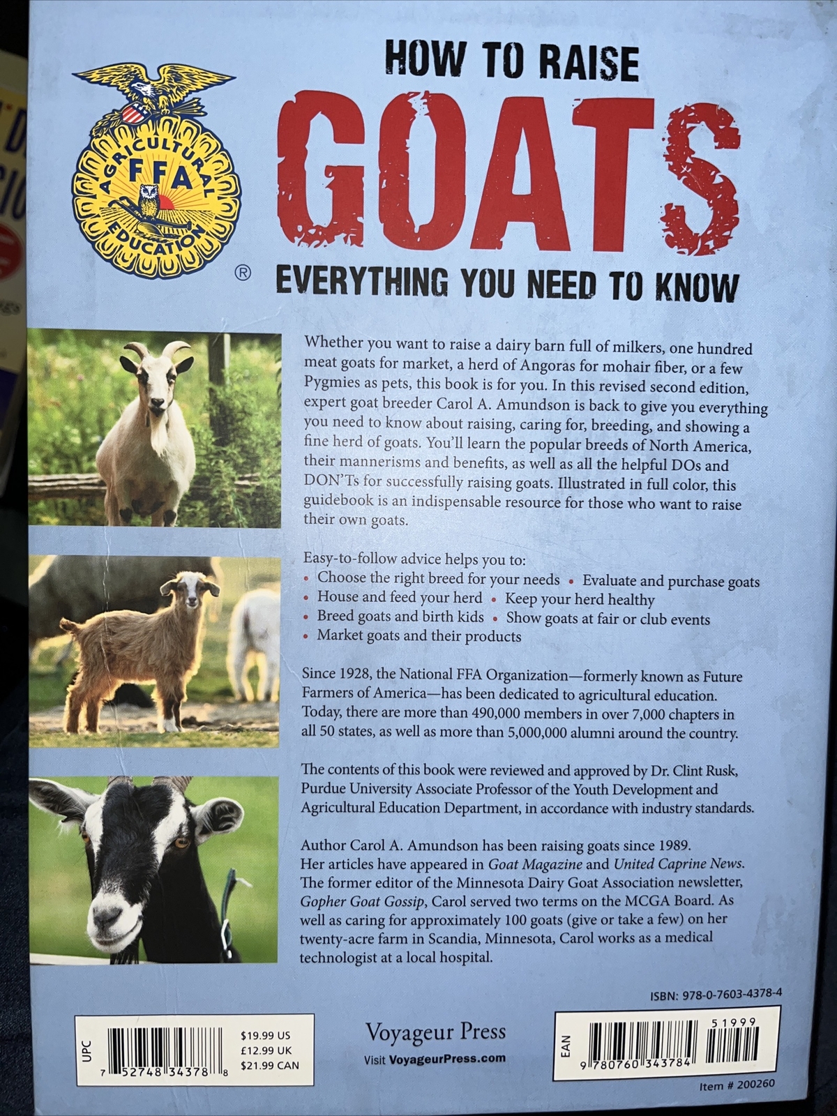 Ffa Ser.: How to Raise Goats : Everything You Need to Know, Updated and ...