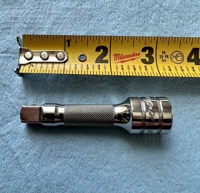 SNAP ON TOOLS FXK3 3/8" DR 3" LONG KNURLED EXTENSION. NEW | eBay