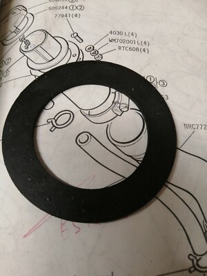 LAND ROVER SERIES 2a & 3 FUEL FILLER CAP SEAL - 505244 - OEM QUALITY ...