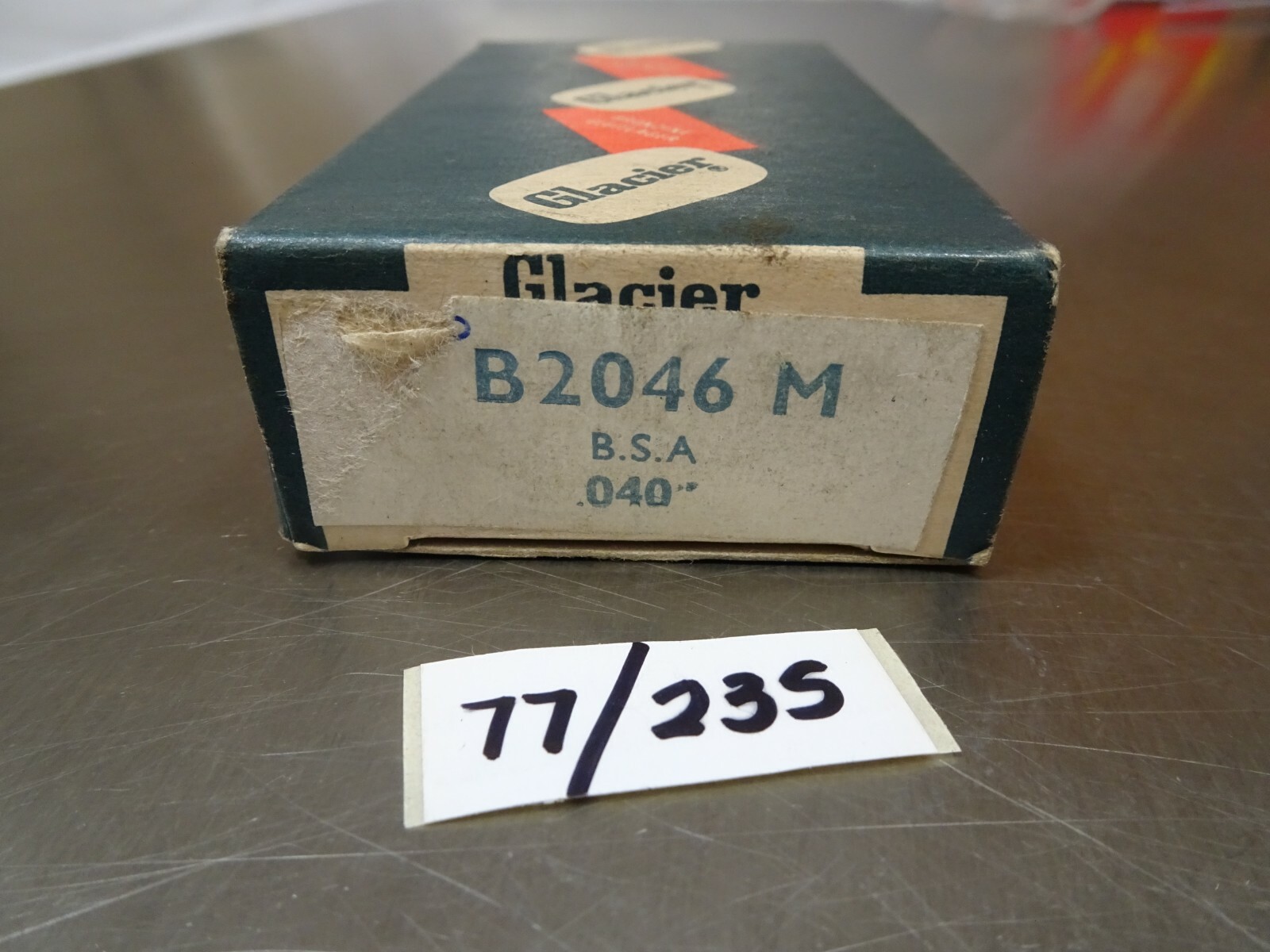 BSA GLACIER CONROD CRANK BIG END SHELLS +.040.A10 BIG BEARING A50 A65 ...