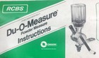 RCBS {by OHAUS} DU-O-MEASURE REPLACEMENT POWDER HOPPER / RESERVOIR WITH ...