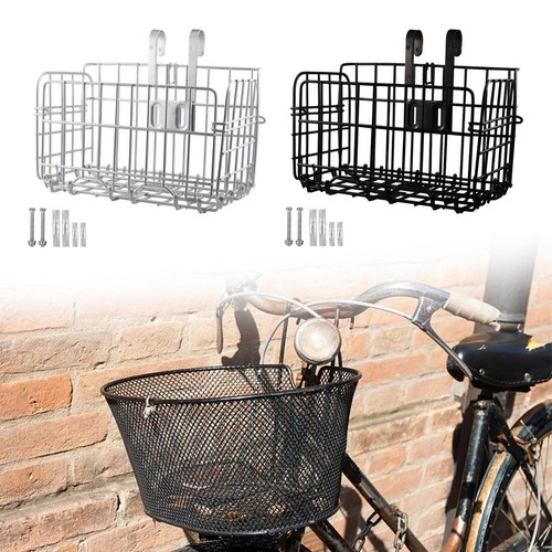 Bike Basket Luggage Bike Front Cargo Basket Mountain Road Bike ...