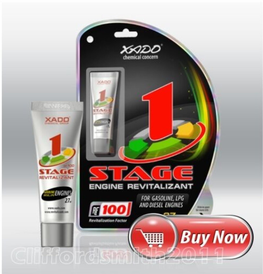 XADO 1 Stage Revitalizant gel Gasoline Diesel LPG tube 27 ml BEST SUPER ...