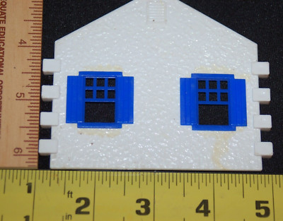 VINTAGE PLASTICVILLE HOUSE S OR O SCALE SIDE WALL LEFT PARTS ...