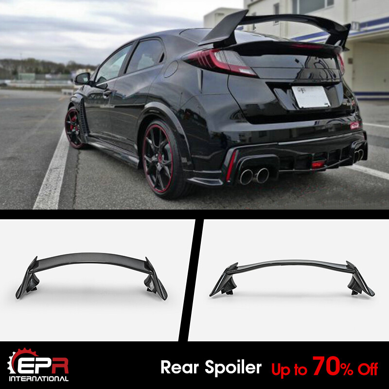 Carbon Fiber OE Tape For Honda 15-17 Civic TyR FK2 Rear Spoiler Wing ...