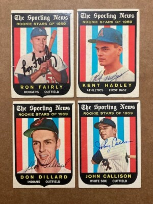 Kent Hadley Signed 1959 Topps Baseball Card w/COA Auction for One Card ...