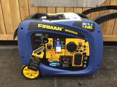 FIRMAN WH02942F 3200/2900W Dual Fuel Inverter Portable Generator | eBay