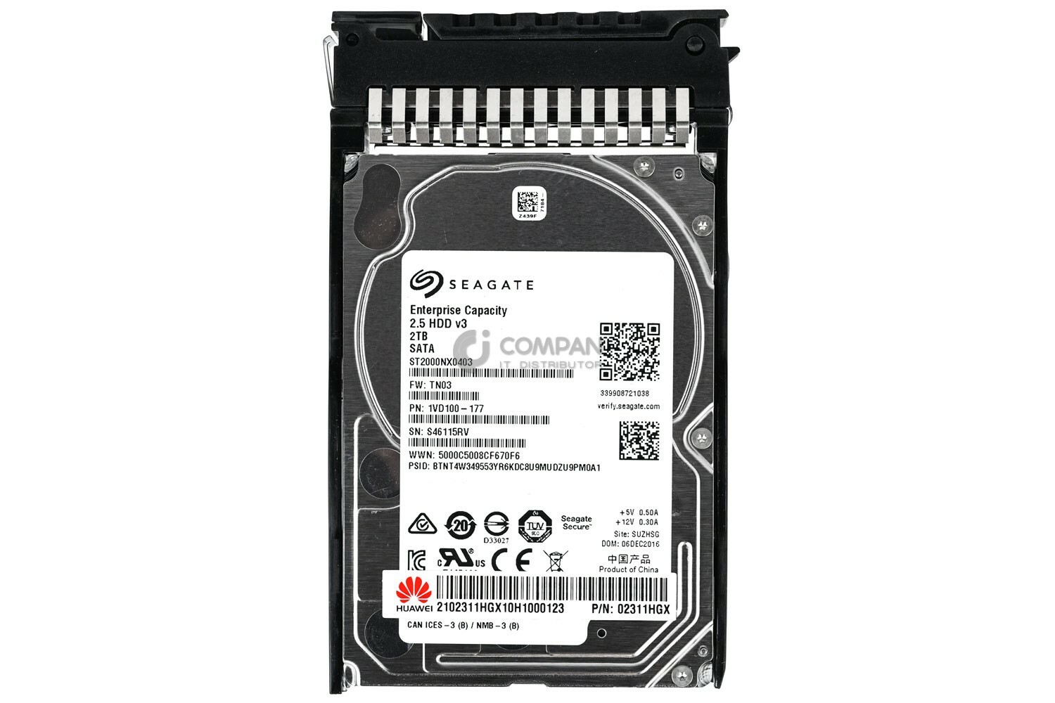 02311HGX HUAWEI HARD DRIVE 2TB 7.2K 6G 2.5 SFF SATA | eBay