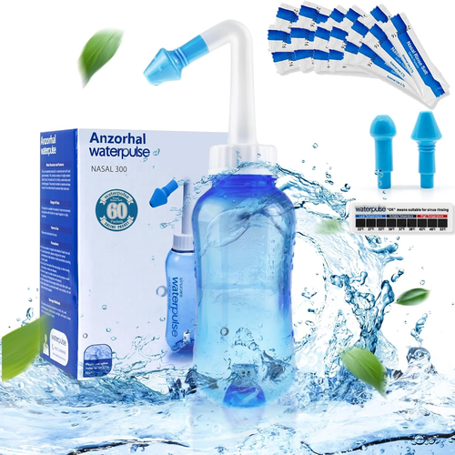 Neti Pot,Sinus Rinse Kit,Nasal Rinse,Sinus Rinse,Neti Pot Sinus Rinse ...