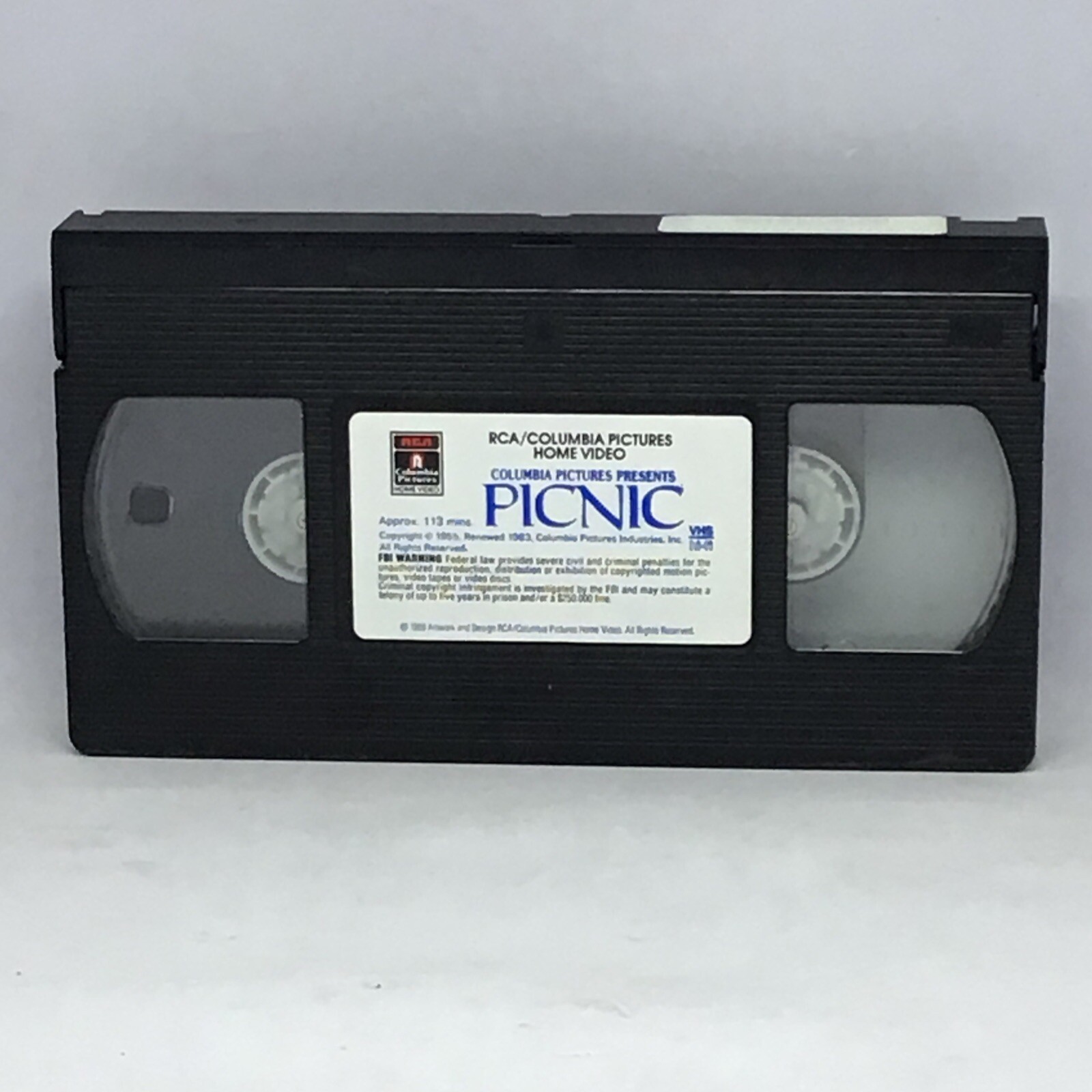 Picnic (VHS, 1990) Video Tape Columbia Classics Susan Strasberg ...